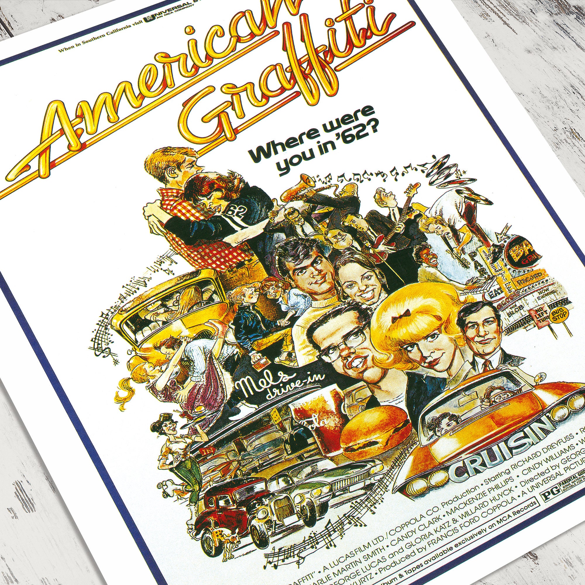 American Graffiti Movie Poster
