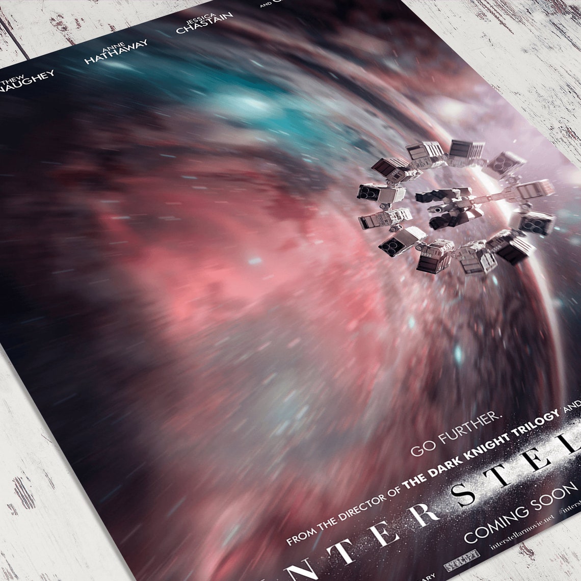 Interstellar Original Movie Poster Wall Art Print | Etsy