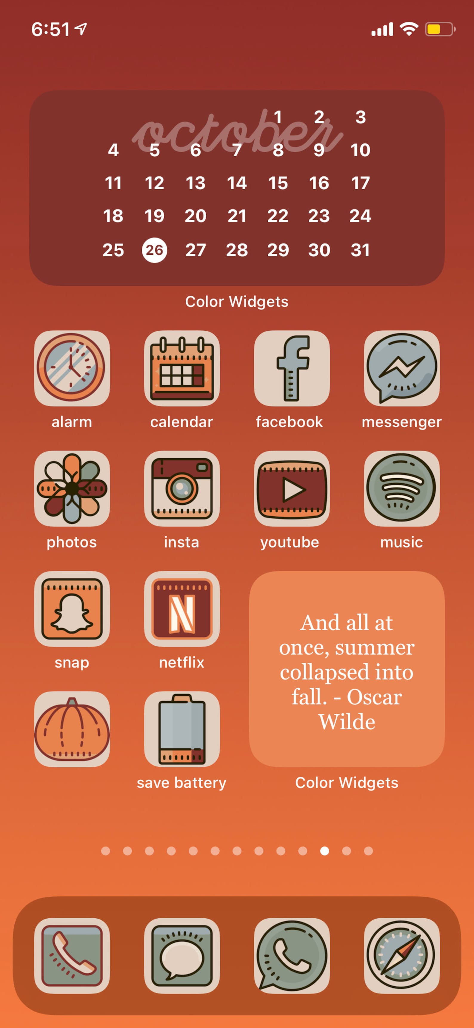 Fall Aesthetic Ios 14 App Icon Pack (70 Icons) - Etsy