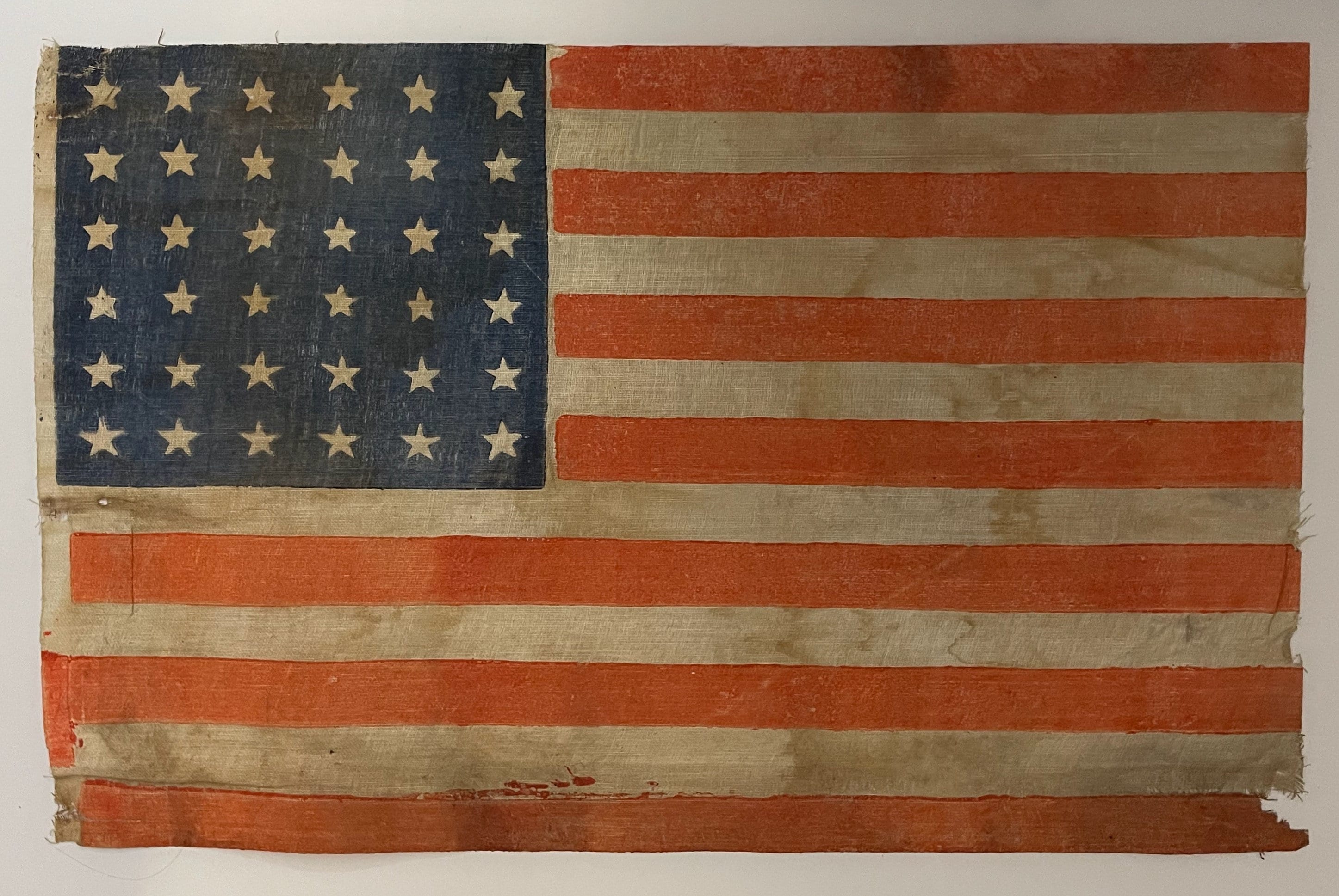 36 Star Antique American Flag Civil War Era 1864 - Etsy