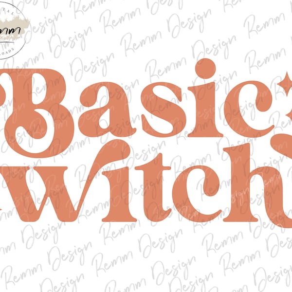 Basic Witch Svg - Etsy