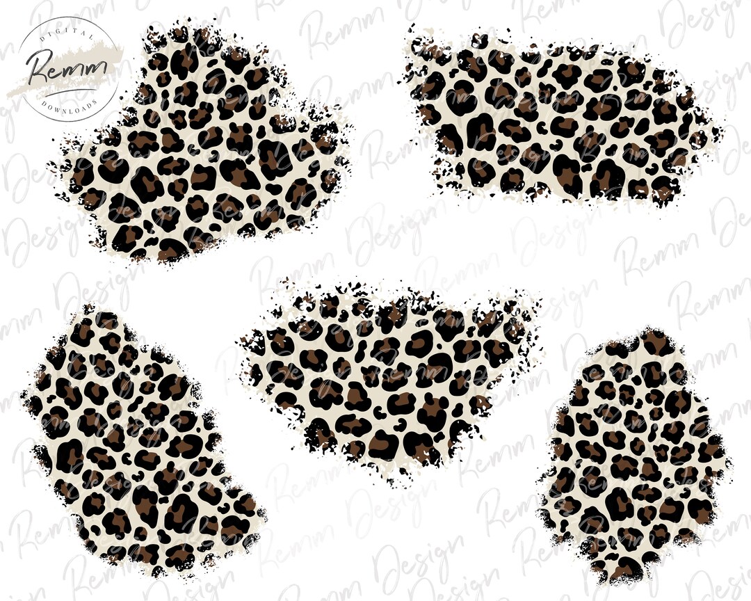Leopard Print Patches PNG, Boho Mama Mini Matching Patches, Leopard ...