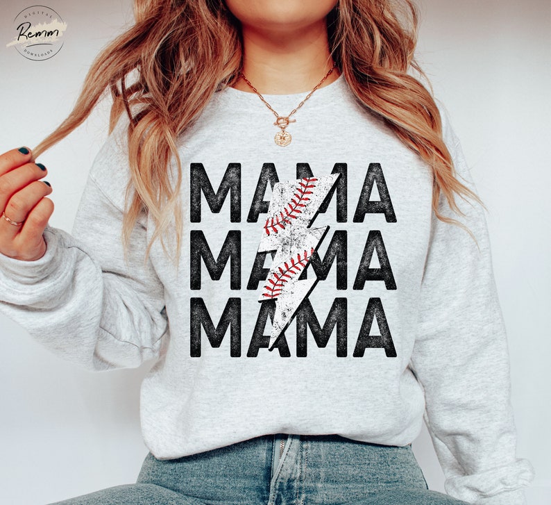 Baseball Mama Png Baseball Mom Png Mama Bolt Png Baseball - Etsy