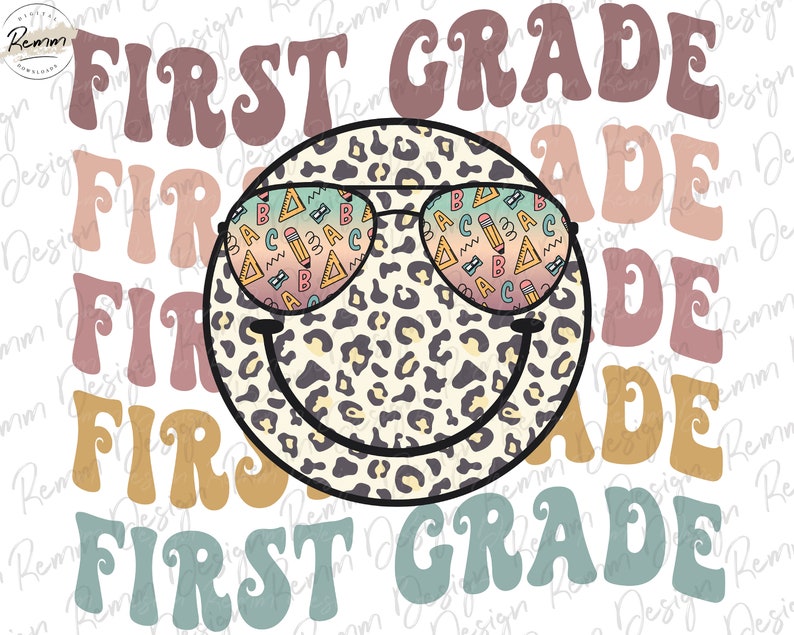 Retro Back to School Bundle Kindergarten Png 1st Grade PNG - Etsy