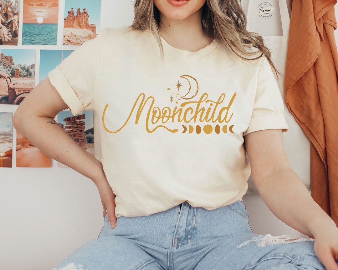 Moonchild Png, Eclipse Shirt Png, Moon Png, Celestial Shirt Design ...