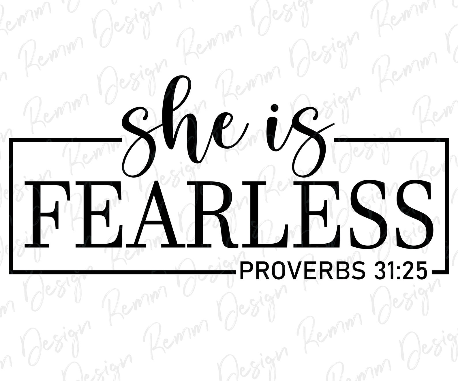 She is Fearless Svg Proverbs 31 25 Svg Bible Verse Svg - Etsy
