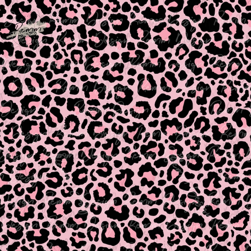 Pink Leopard Print - Etsy