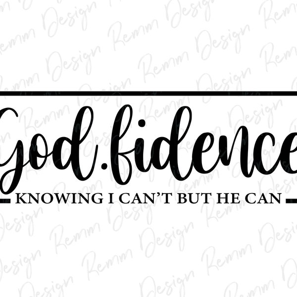 Godfidence Png - Etsy