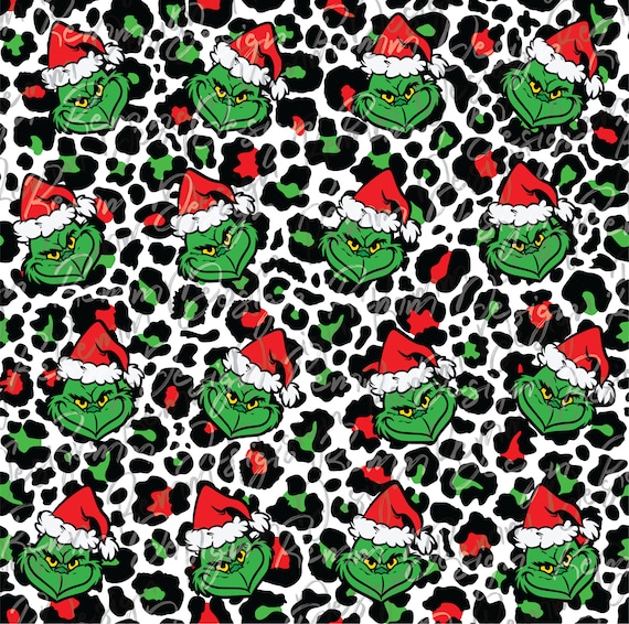 Scrapbooking Clip Art & Image Files Grinch Seamless File Grinch Digital ...