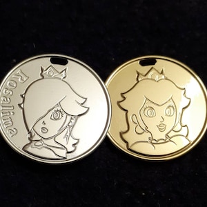 Super Mario Rare Double Sided Metal Keyring/ Pet Tag, Stunning Detail ...