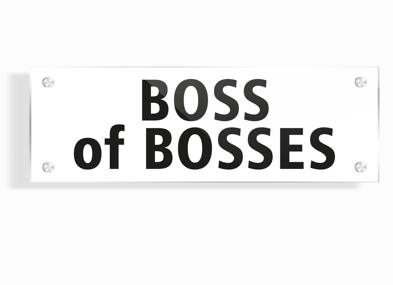 Bosses Office Sign Boss Of Bosses Plaque Business Company | Etsy