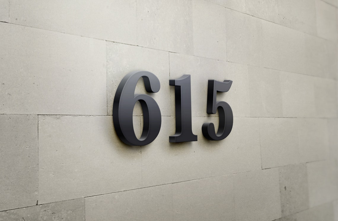 Custom Street Address Numbers Sign Personalized House Number | Etsy