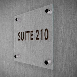 Custom Suite Number Sign Hotel Room Door Signs Front Door Numbers ...