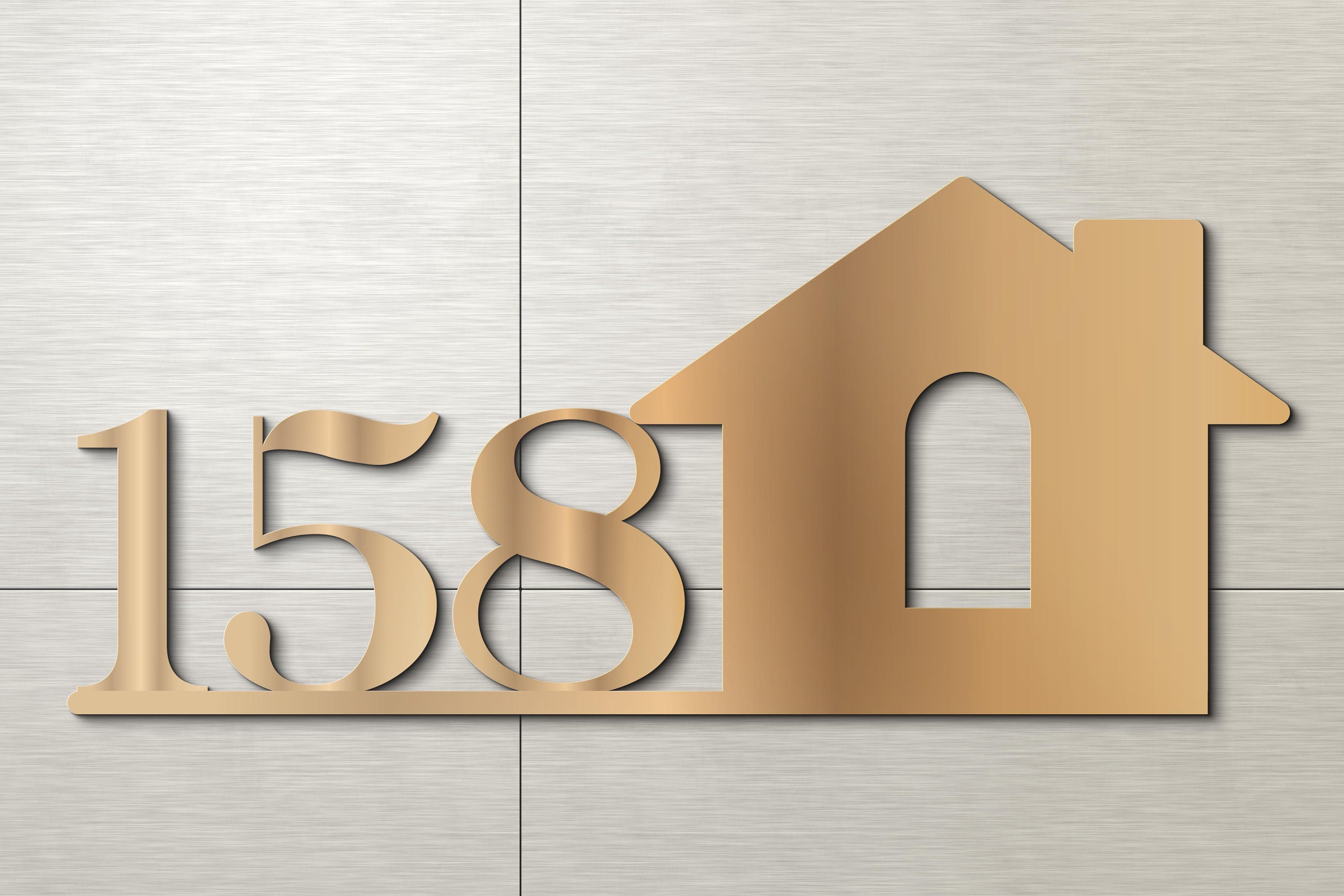 Personalized Street Address Numbers Sign Custom House Number | Etsy