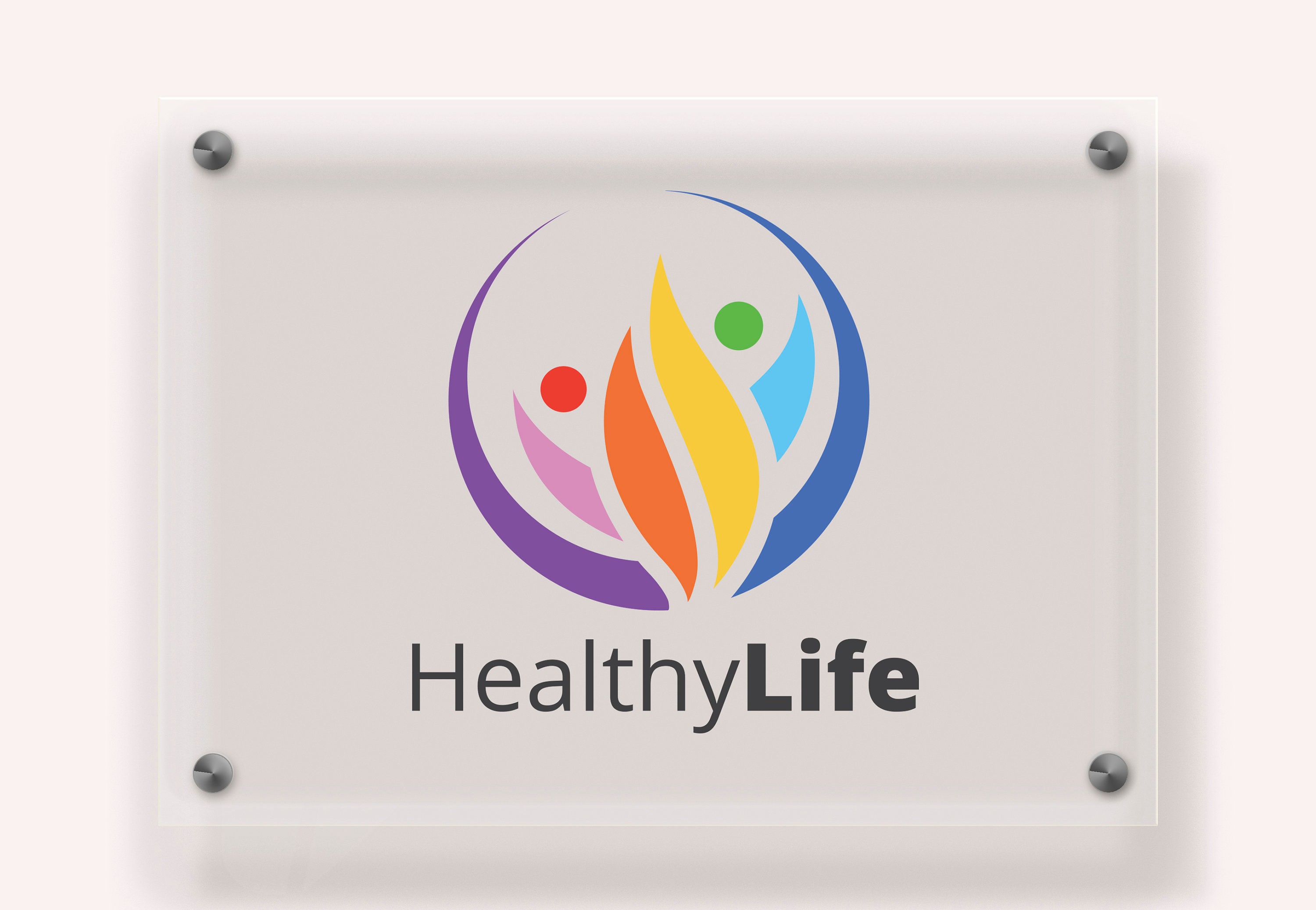 Extra Large Logo Acrylic Glass Small Business Sign Home - Etsy