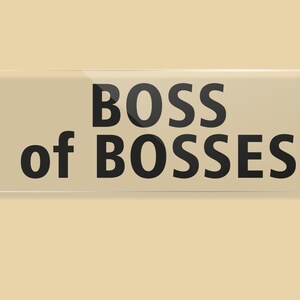 Glass Boss Sign, Business Company Signs, Entrepreneur Door Name Plate ...