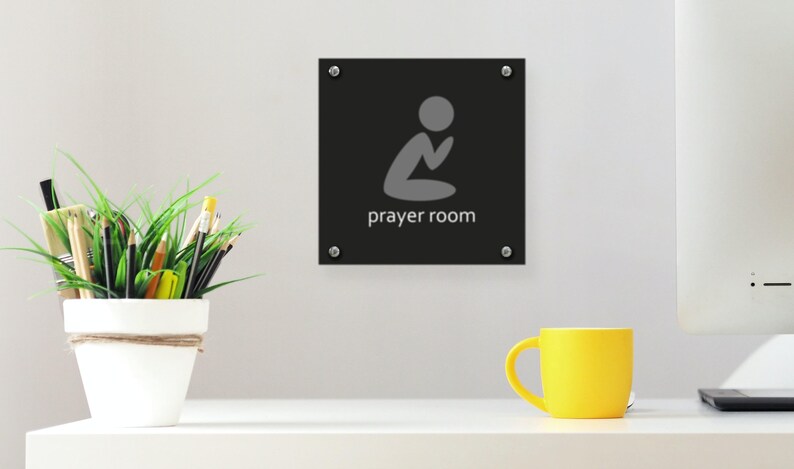 Prayer Room Sign Religious Person Home Decor Customizable - Etsy