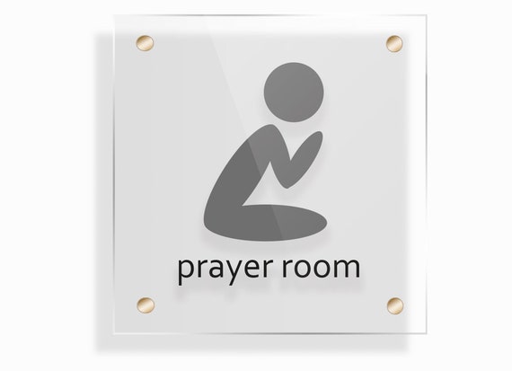 Prayer Room Sign Custom Signage Religious Home Decor - Etsy