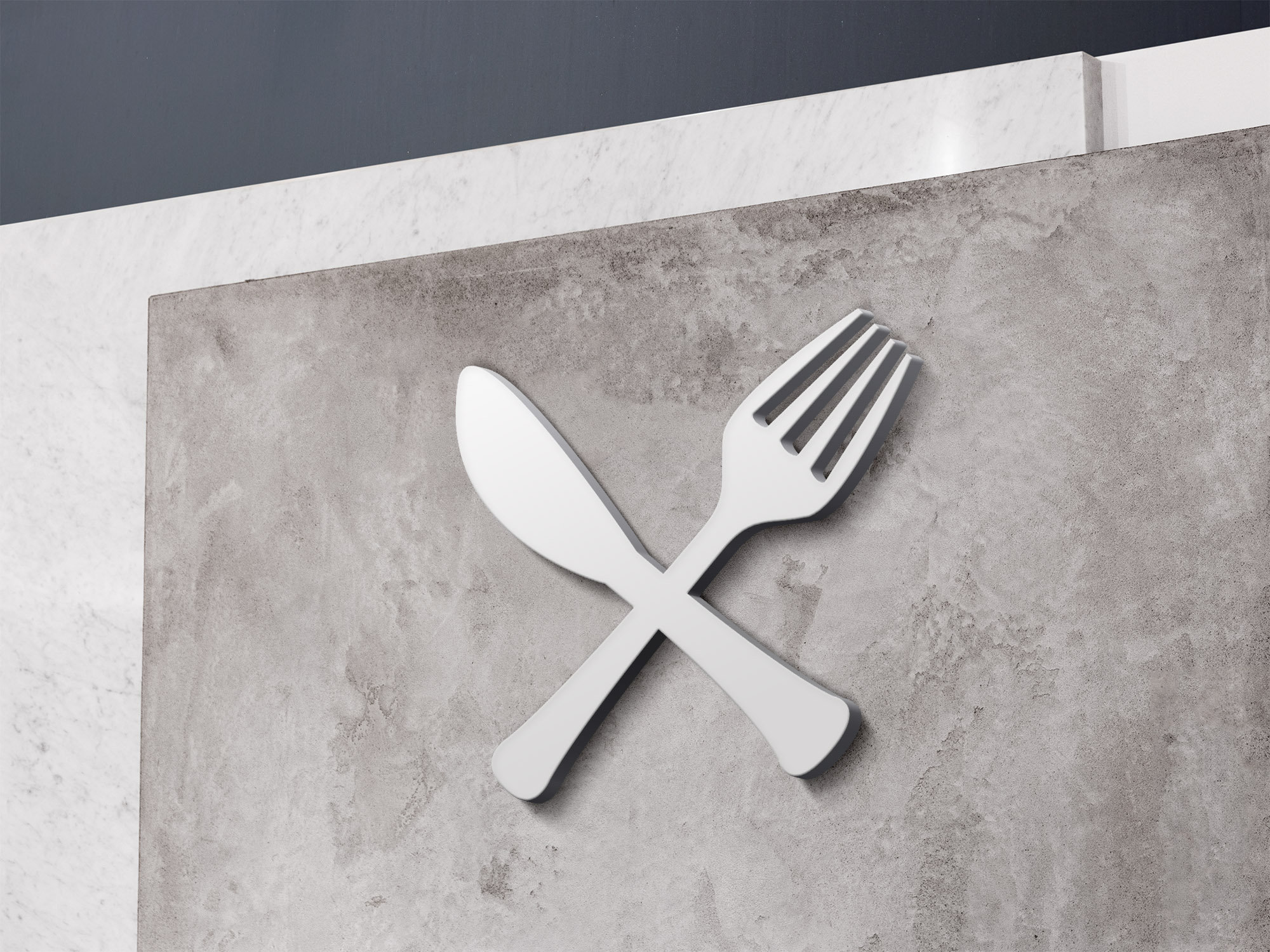 Kitchen Utensils Sign 3D Dining Room Restaurant Diner Cafe - Etsy