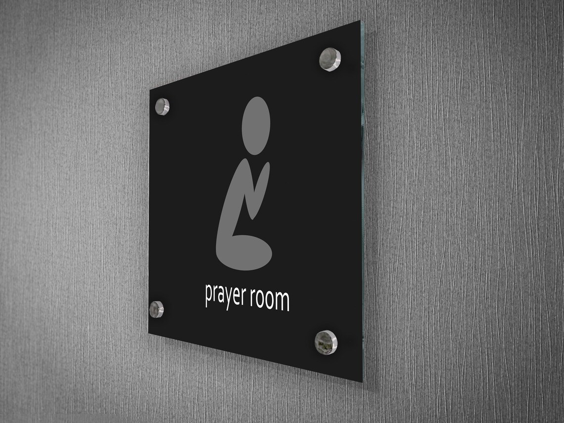 Prayer Room Sign Religious Person Home Decor Customizable - Etsy