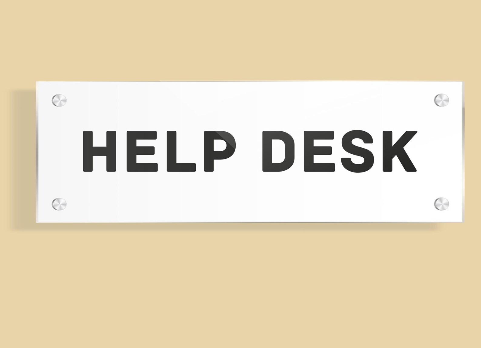 Help Desk Sign IT Tech Support Office Door Decor Call Center | Etsy