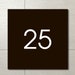 Custom Acrylic Room Number Sign - Modern Office Door Plaque ...