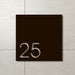 Personalized Acrylic Room Number Sign - Modern Business Door Plaque ...