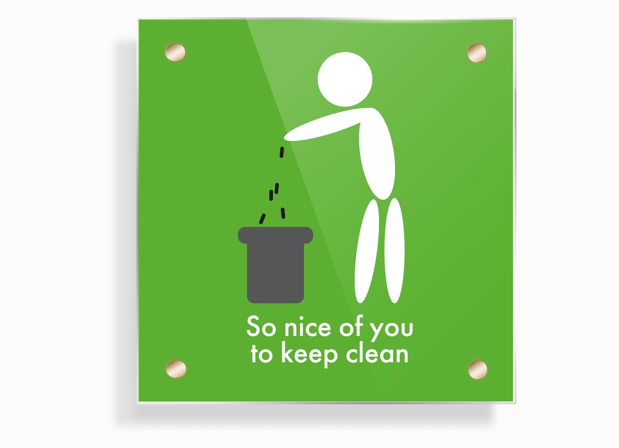 Recycle Sign Trash Bin Sign Environmental Friendly Signs | Etsy