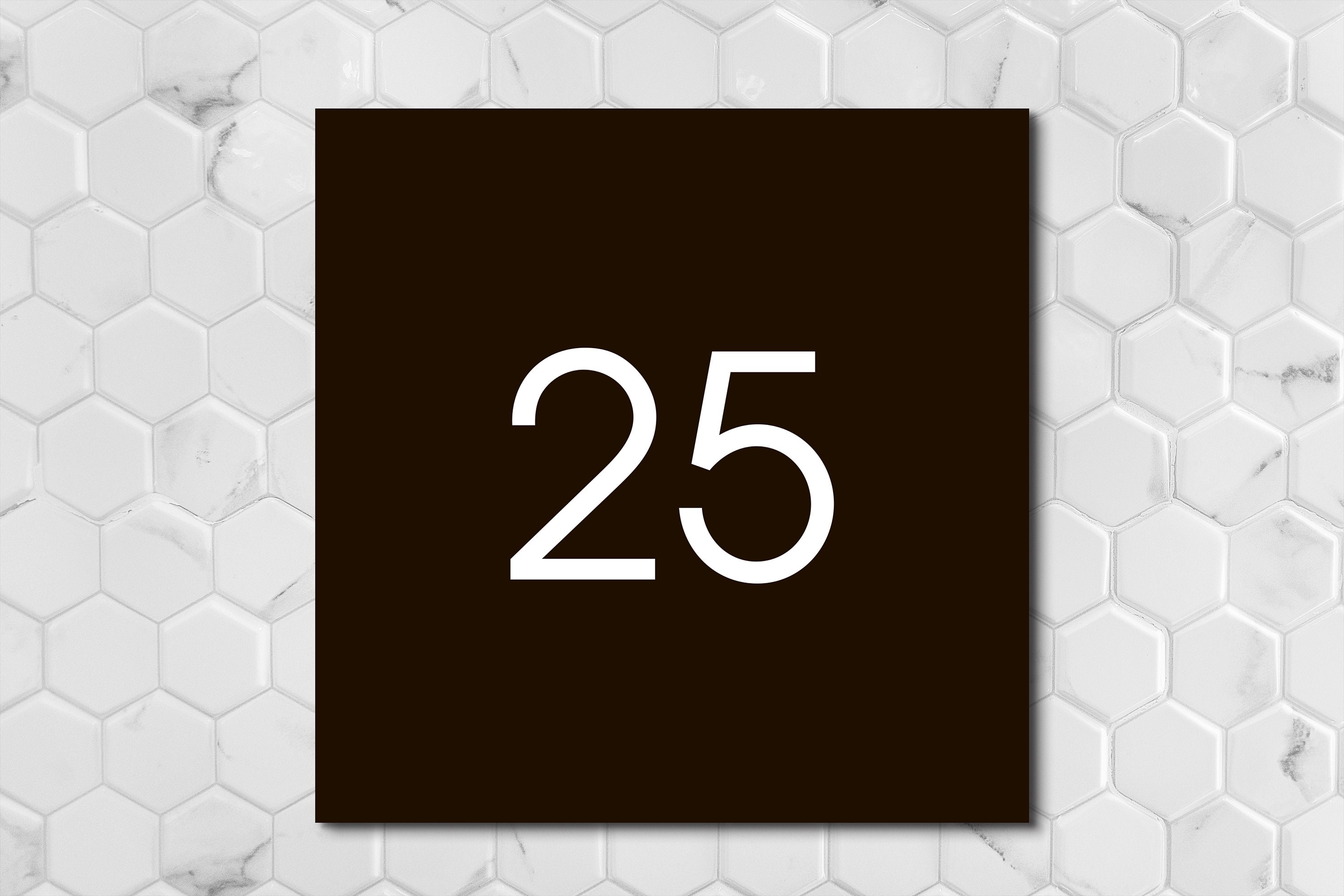 Custom Acrylic Room Number Sign Modern Office Door Plaque - Etsy