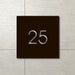 Personalized Acrylic Room Number Sign: Modern Office Door Plaque - Etsy