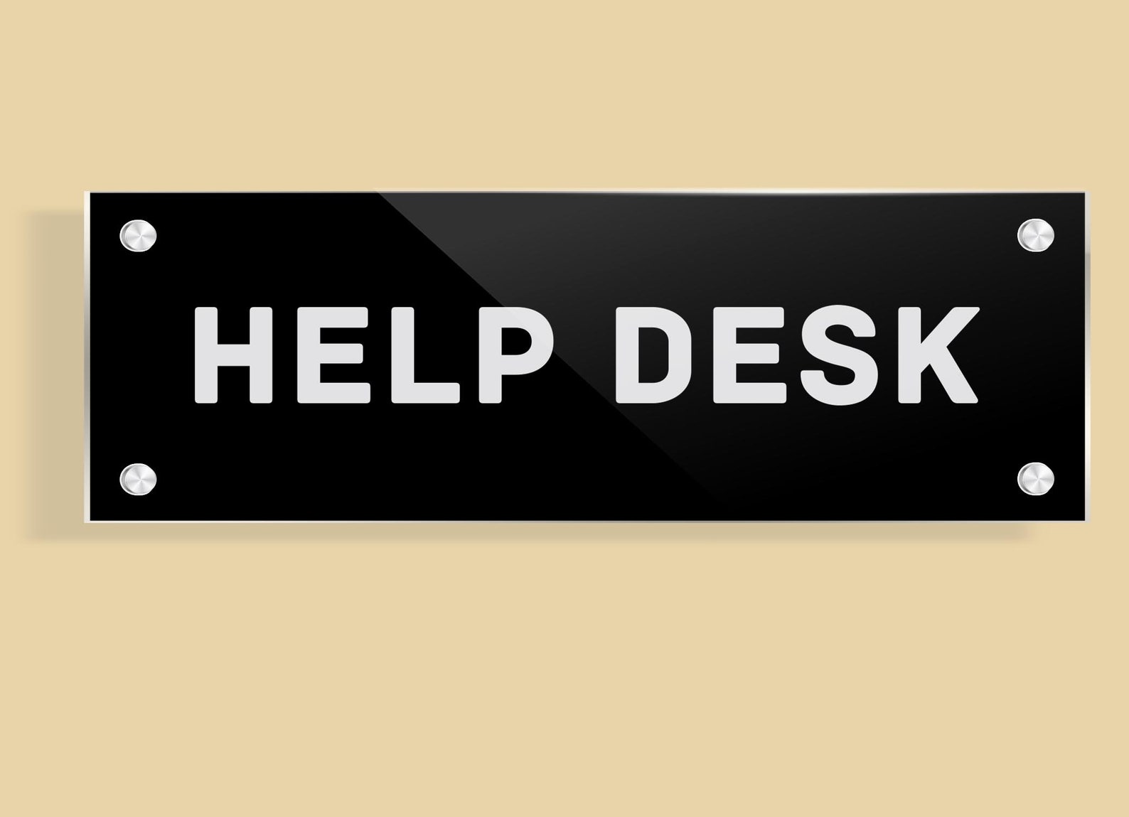 Help Desk Technician Sign Call Center Customer Service Office | Etsy