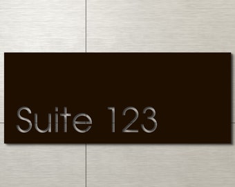 Framed Acrylic Numbers for Hotel Signage Room Number Sign - Etsy
