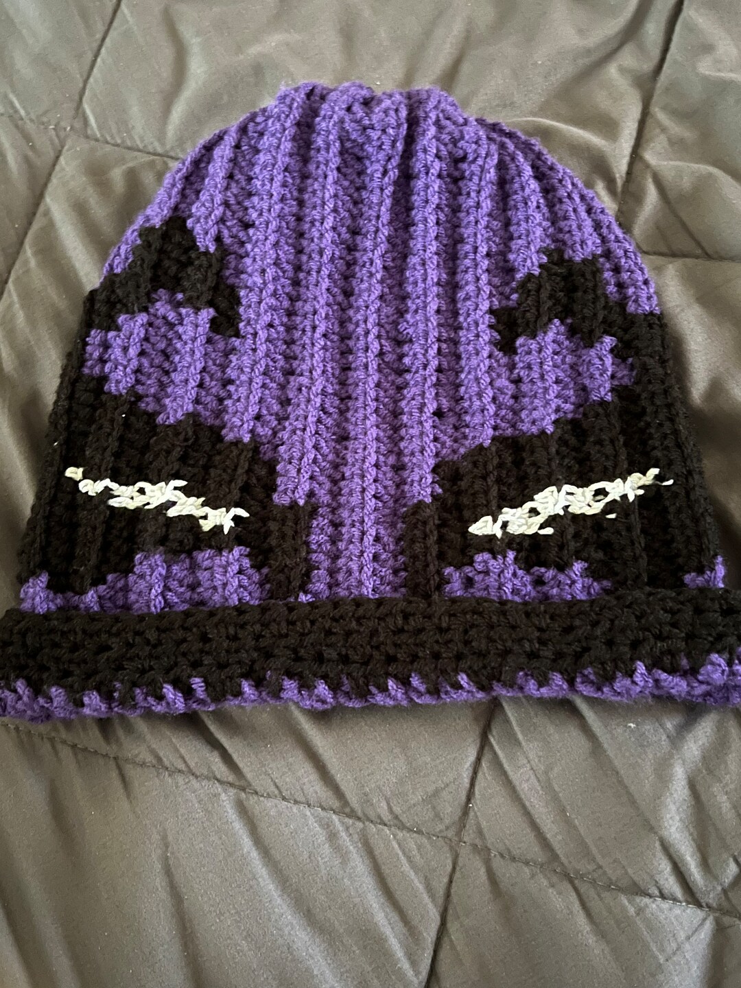 The Prowler Crochet Hat spiderverse - Etsy