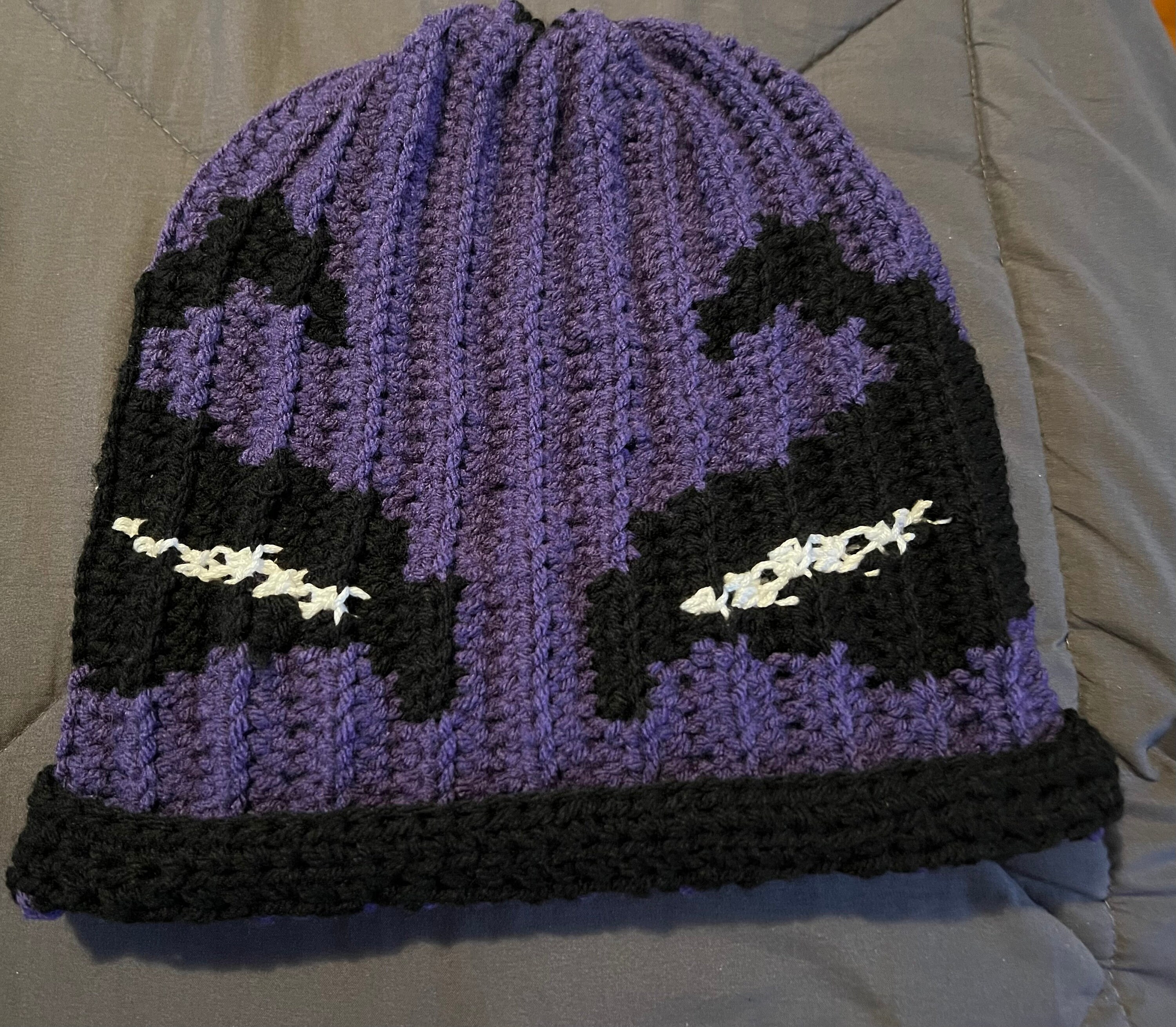 The Prowler Crochet Hat spiderverse - Etsy
