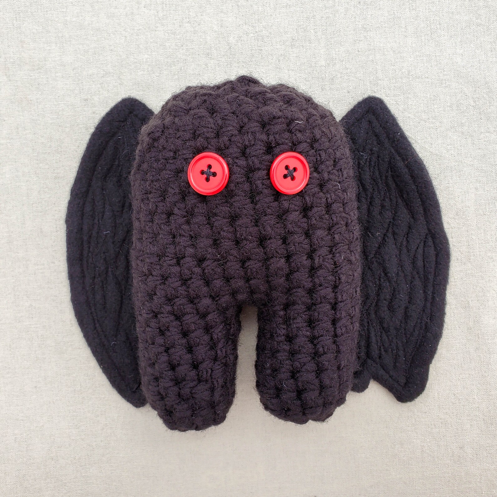 Mothman Crochet and Sewing Pattern | Digital Download - Etsy