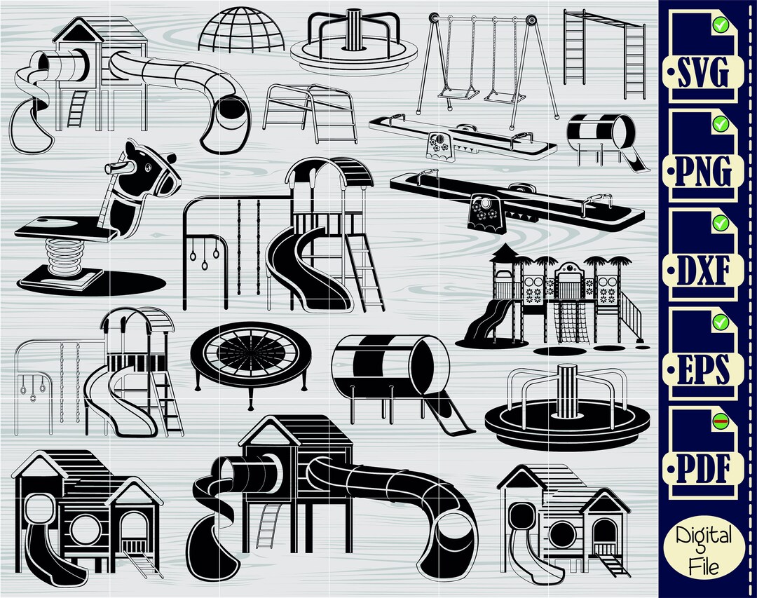 Playground SVG Bundle, Playground SVG, Playground Clipart, Playground ...