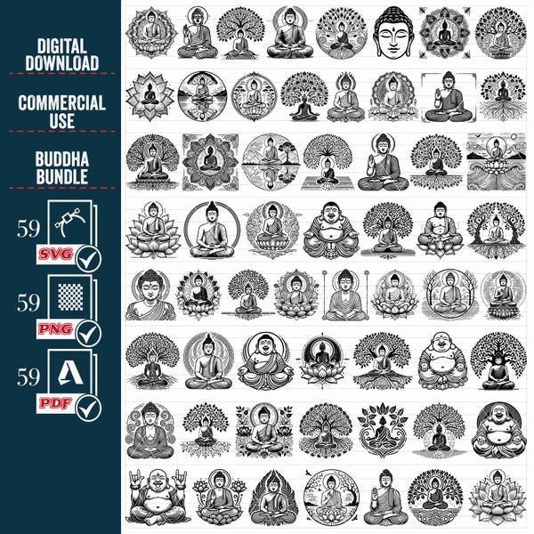 Buddha Statue - Etsy