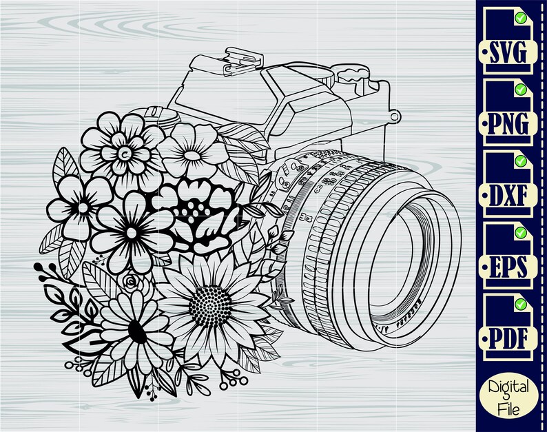 Camera SVG Photography Svg Photo Camera Svg Camera Svg - Etsy