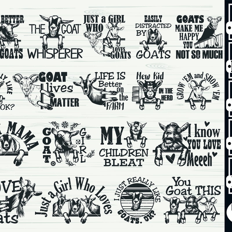 Goat Svg - Etsy