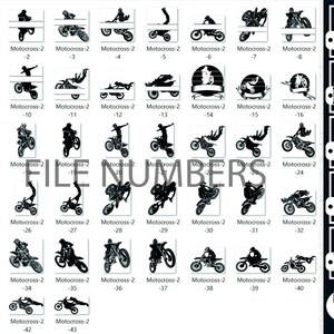 Motocross Rider Svg,3, Dirt Bike Monogram Split, Moto Cross Svg, Motor ...
