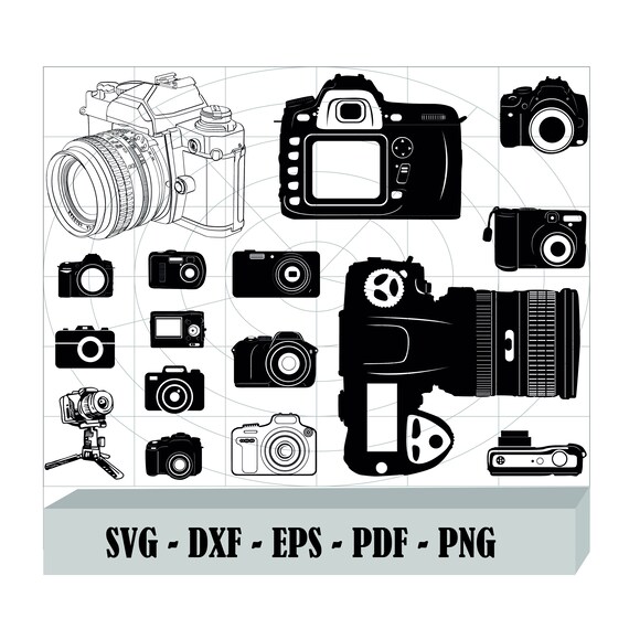 Camera SVG Bundle Camera SVG Camera Clipart Camera Cut | Etsy