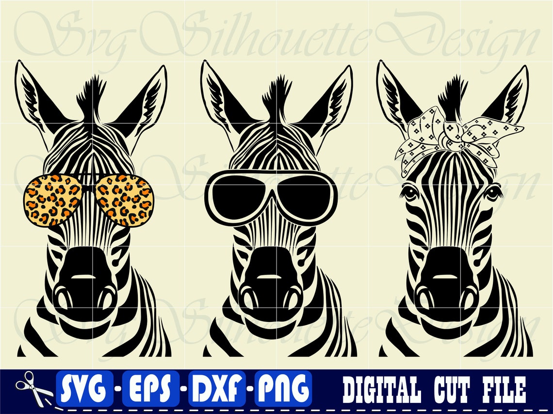 Zebra Svg Floral Zebra Svg Funny Zebra Svg Zebra Cut File - Etsy