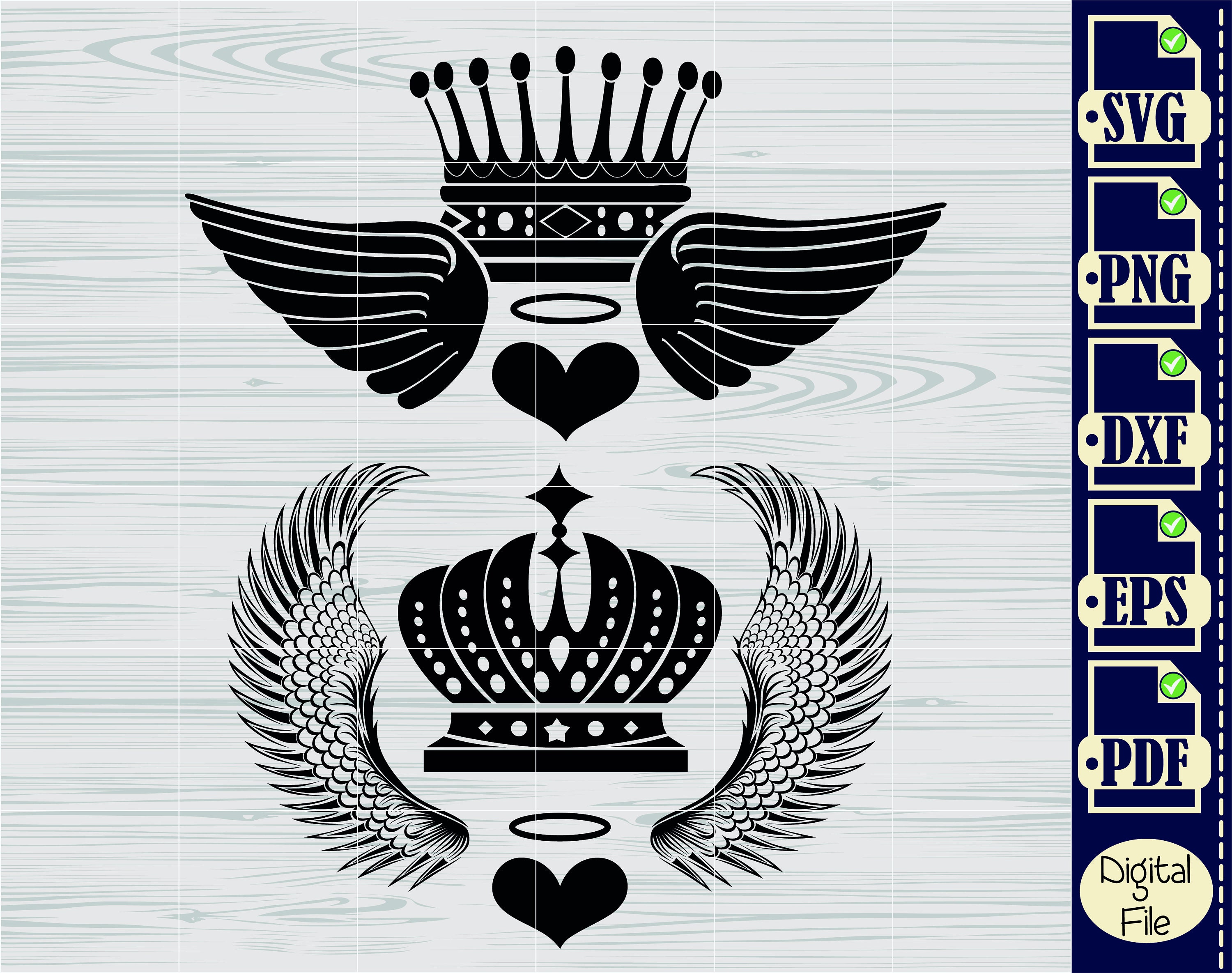 Crown Bundle Svg King Crown Svg Queen Crown Svg Queen Crown - Etsy Canada