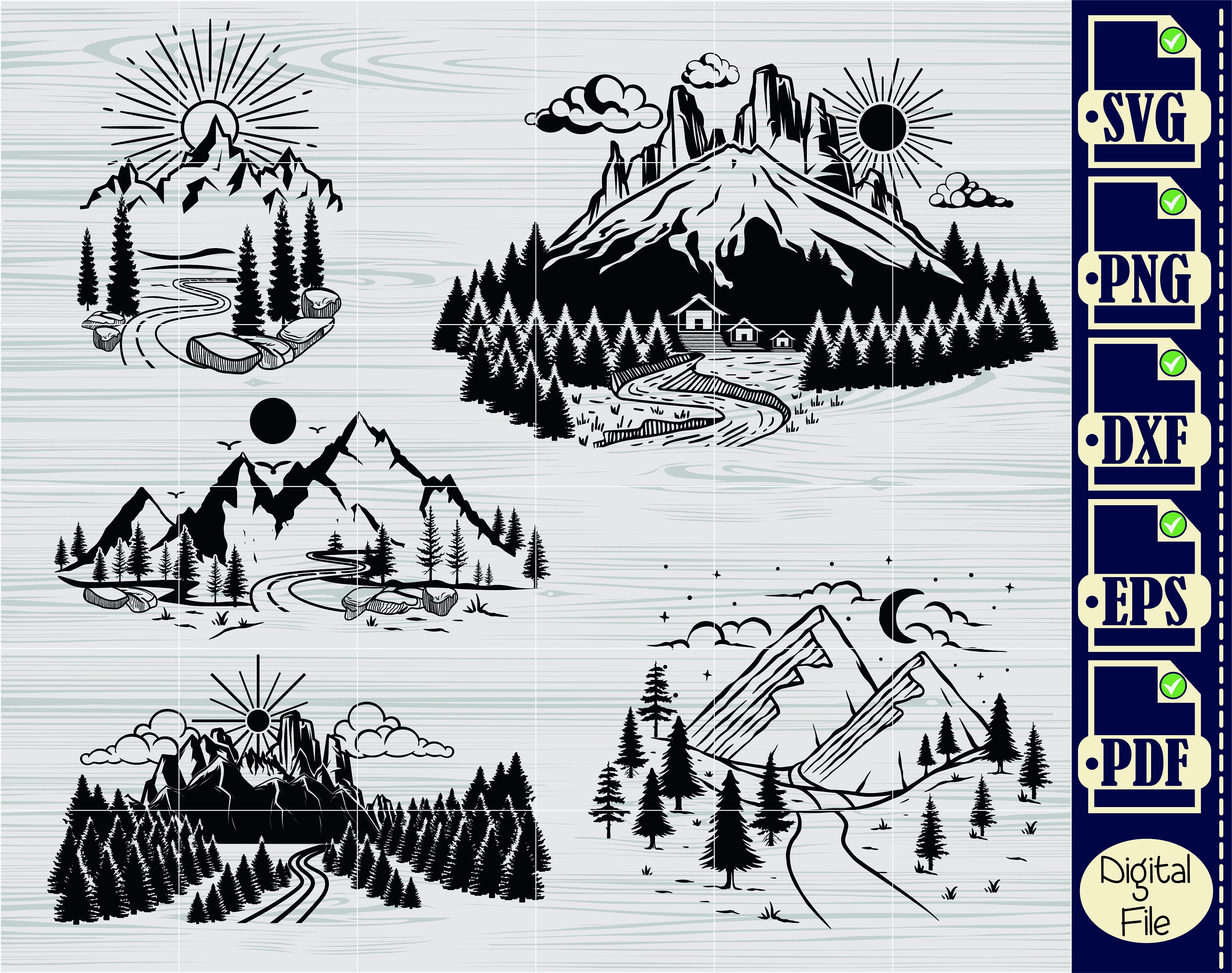 Berge SVG Berge Svg Clipart. Bäume svg. Wald Svg Cricut. - Etsy Österreich Berge SVG Berge Svg Clipart. Bäume svg. Wald Svg Cricut. - Etsy Österreich