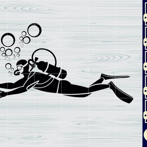 Scuba Diving SVG Bundle, Snorkeling SVG, Clipart, Scuba Diving Cut ...