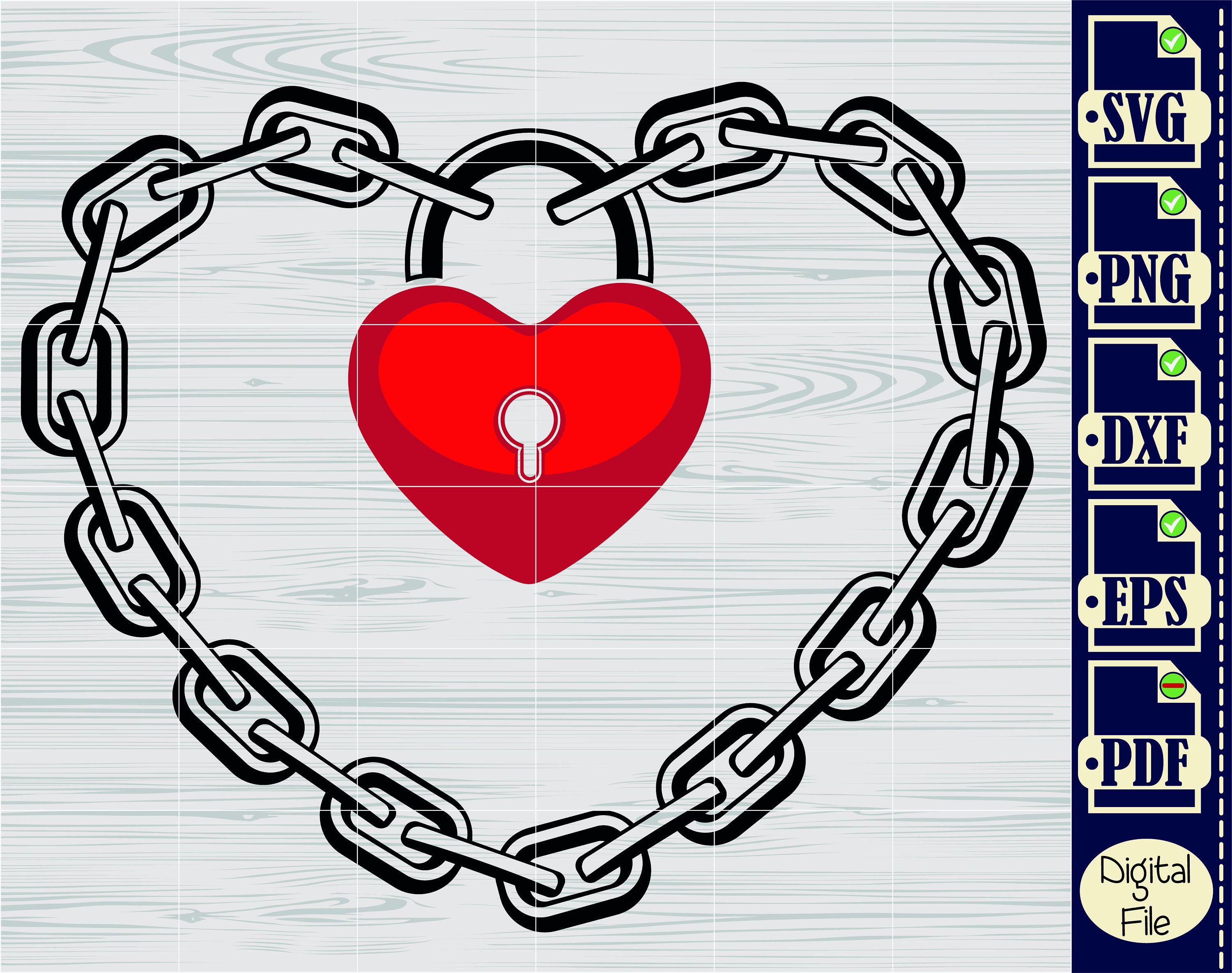 Chain SVG Broken Chain SVG Chain Clipart Chain Files for - Etsy Canada