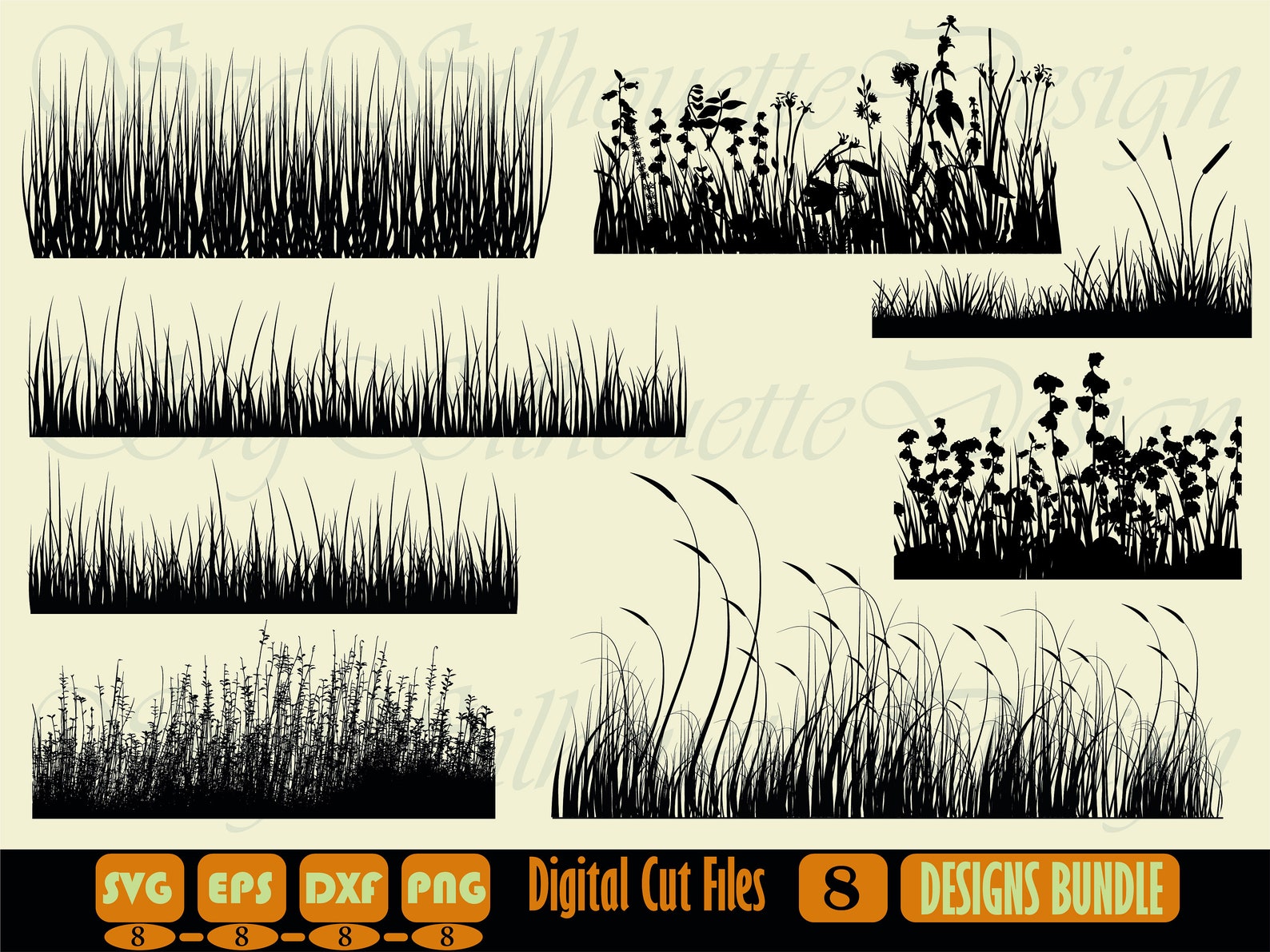 Grass SVG Bundle Grass SVG Grass Clipart Grass Cut Files | Etsy Australia