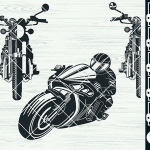 Motorcycle SVG, Biker Girl Svg, Motor Bike Svg, Motorcycle Clipart ...