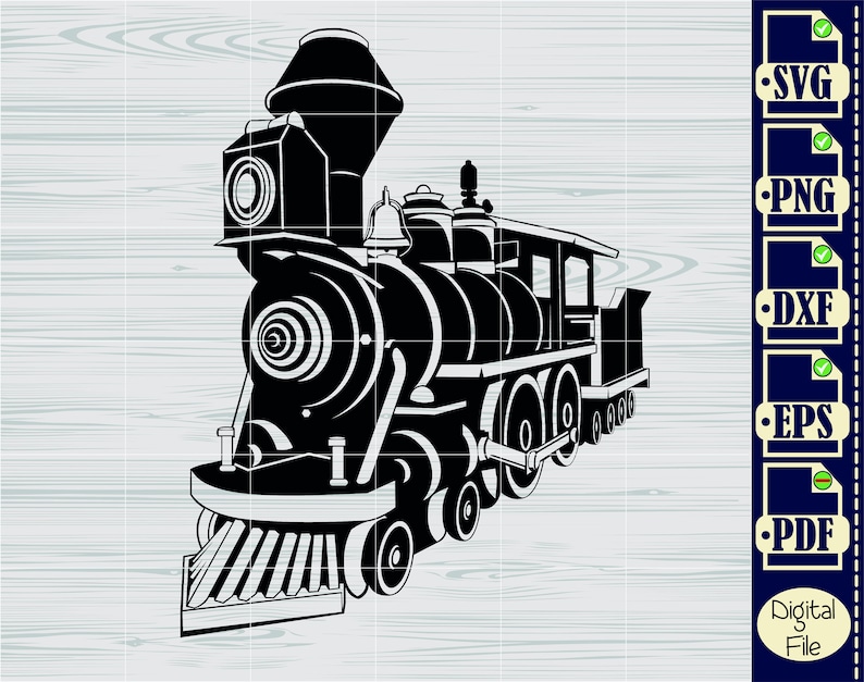 Steam Engine Train SVG Bundle, Locomotive Clipart (digital Files) - Etsy