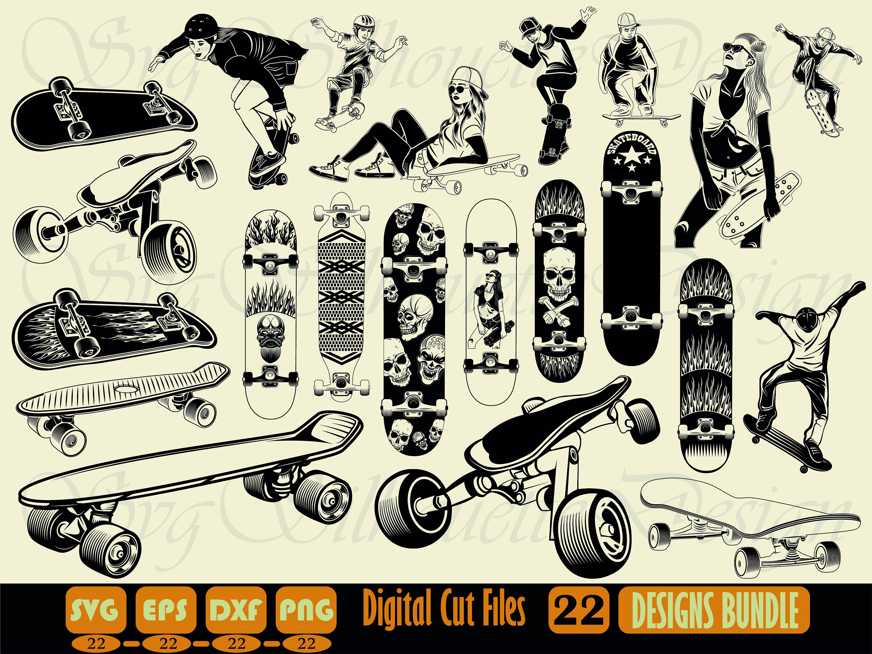 Skateboard SVG Files